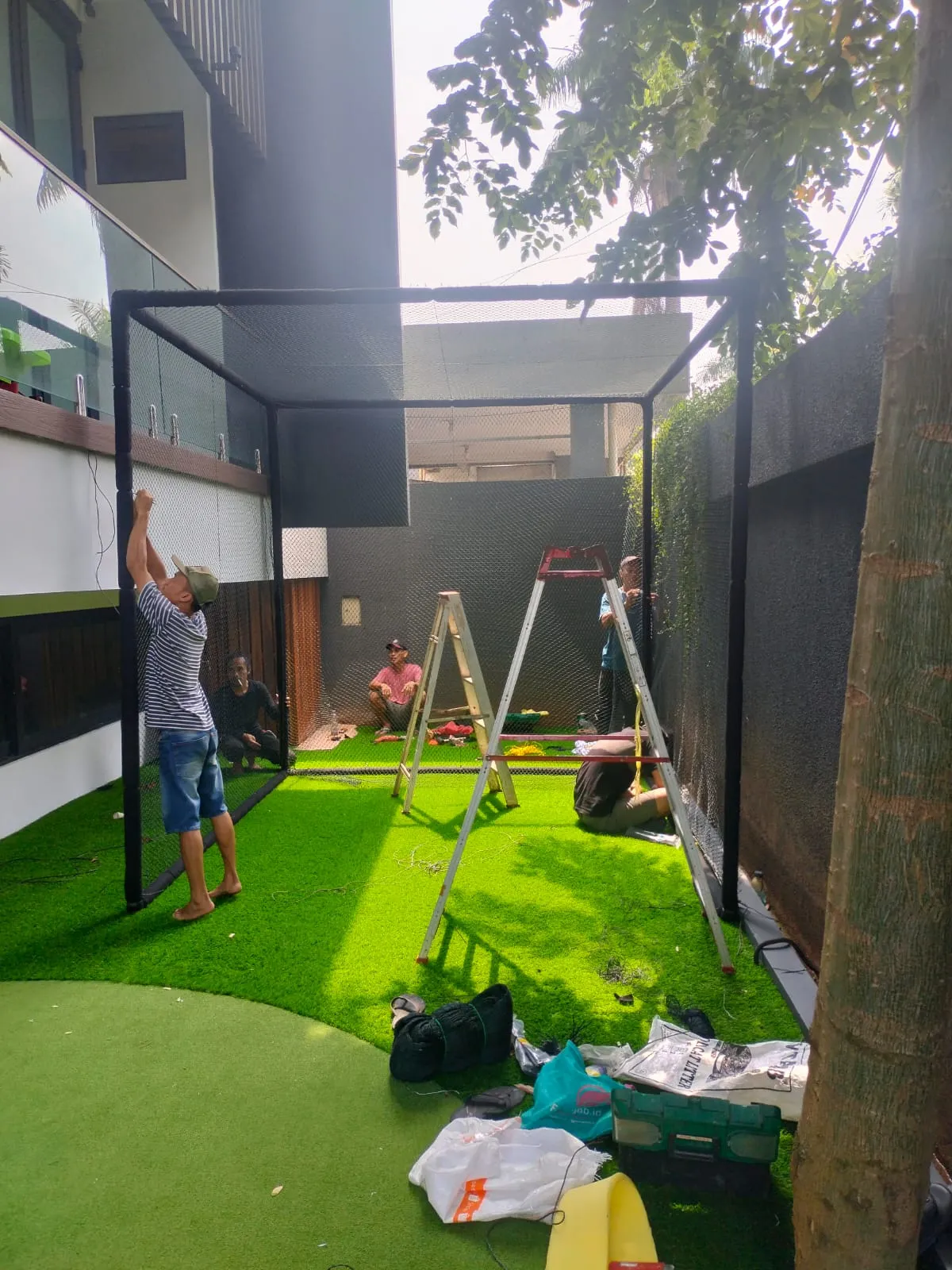 Jual Jaring Cage Golf Target Plus Instalasi - Warung Tanaman