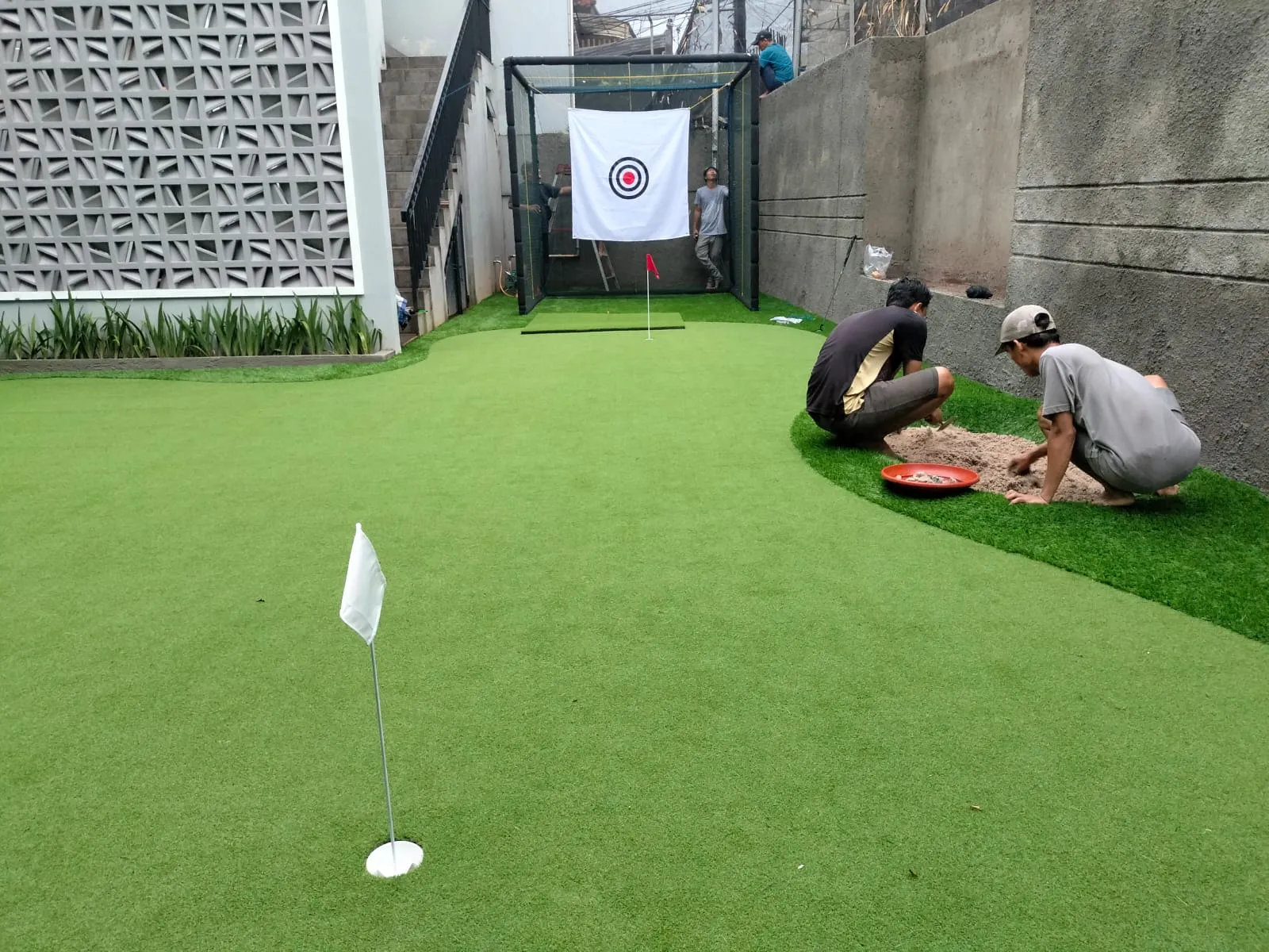 Jual Jaring Cage Golf Target Plus Instalasi - Warung Tanaman